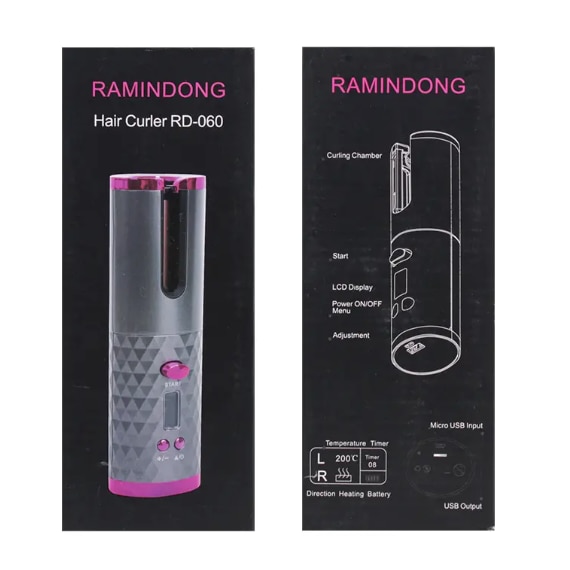 Mini ondulator electric in spirala fara fir, reincarcabil, automat ...