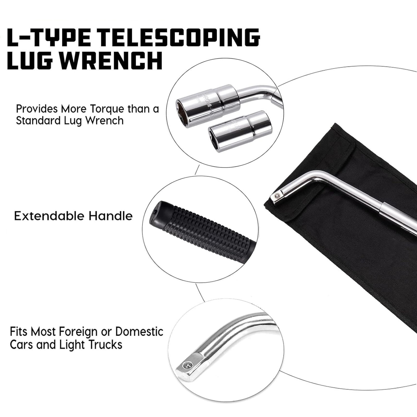 Cheie pentru roti extensibila tip L, Axroad Mall, Instrument de ...