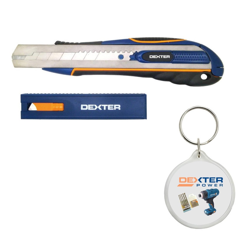 Set Cutter metalic Dexter, 25 mm cu Breloc Dexter - eMAG.ro