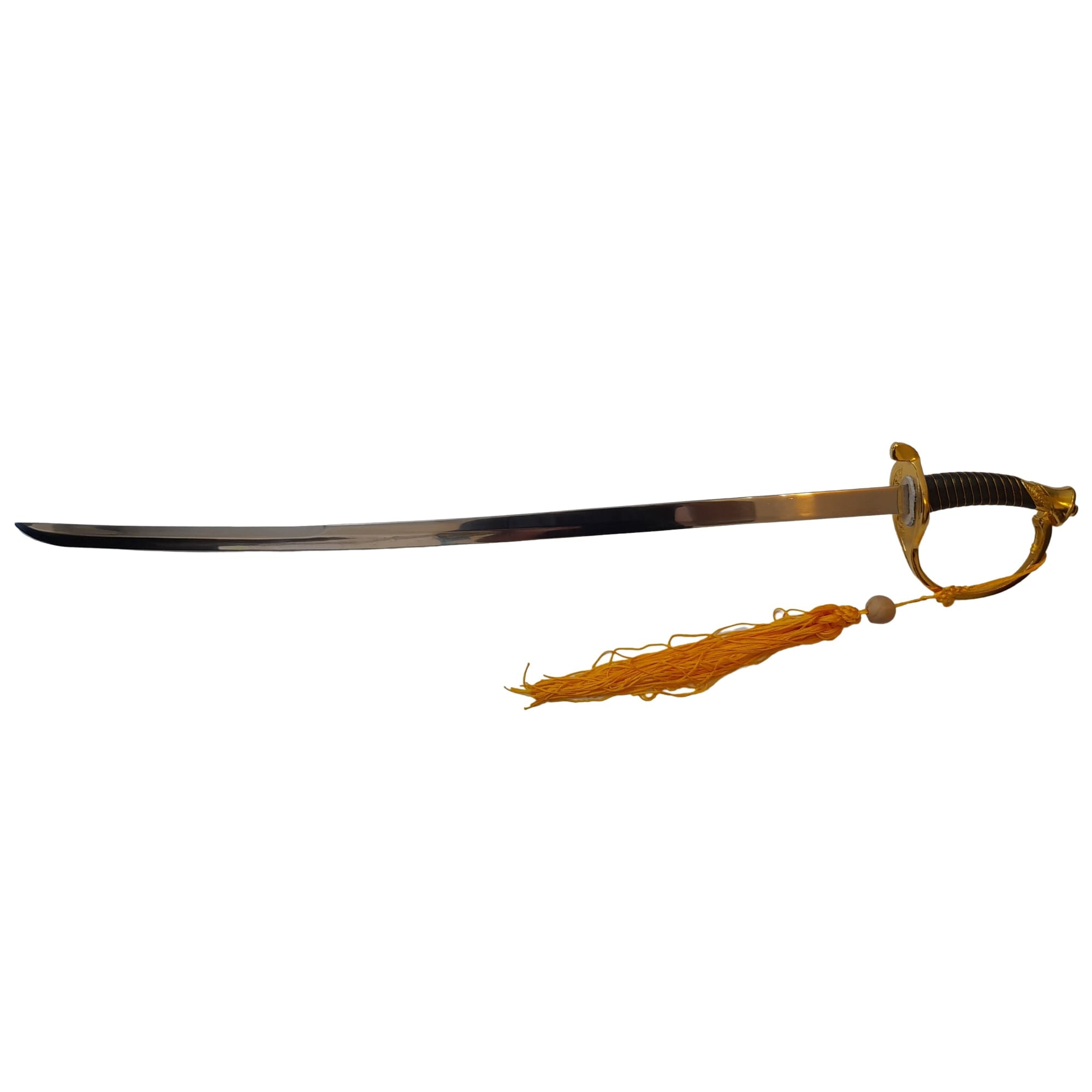 Sabie decorativa, panoplie, argintiu, otel, 88 cm, teaca inclusa - eMAG.ro