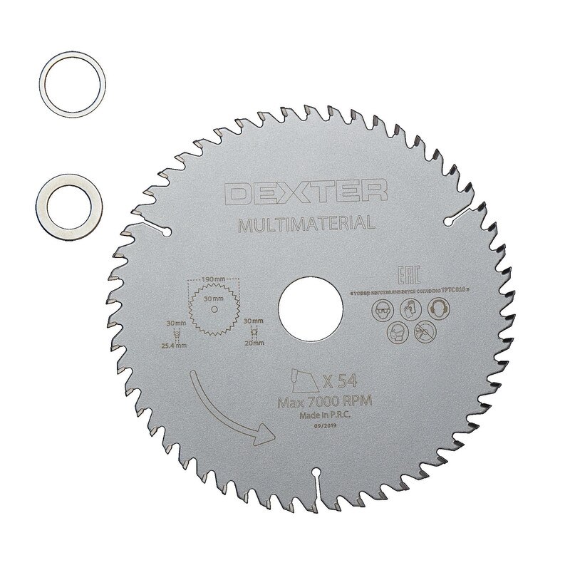 Set Disc circular Dexter, pentru fierastrau, pentru multimaterial, 54 ...
