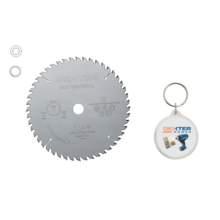 Set Disc circular Dexter, pentru fierastrau, pentru multimaterial, 48 ...