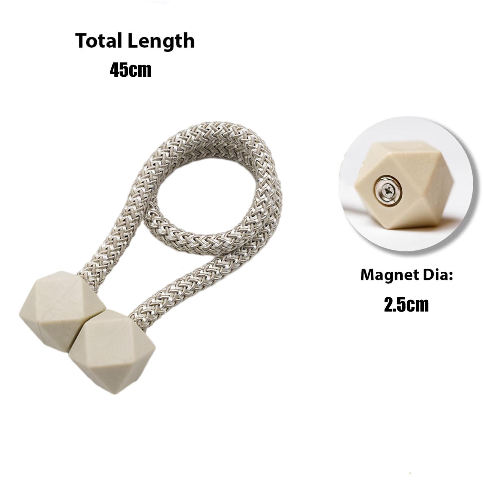Set 4 magneti decorativi pentru perdele, Axroad Mall, Fixare si ...