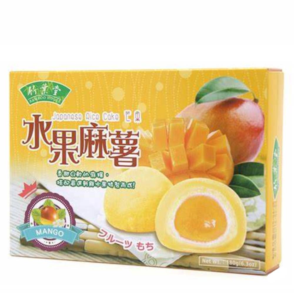 Prajituri Mochi Bamboo House, Aroma de mango, 180g - eMAG.ro