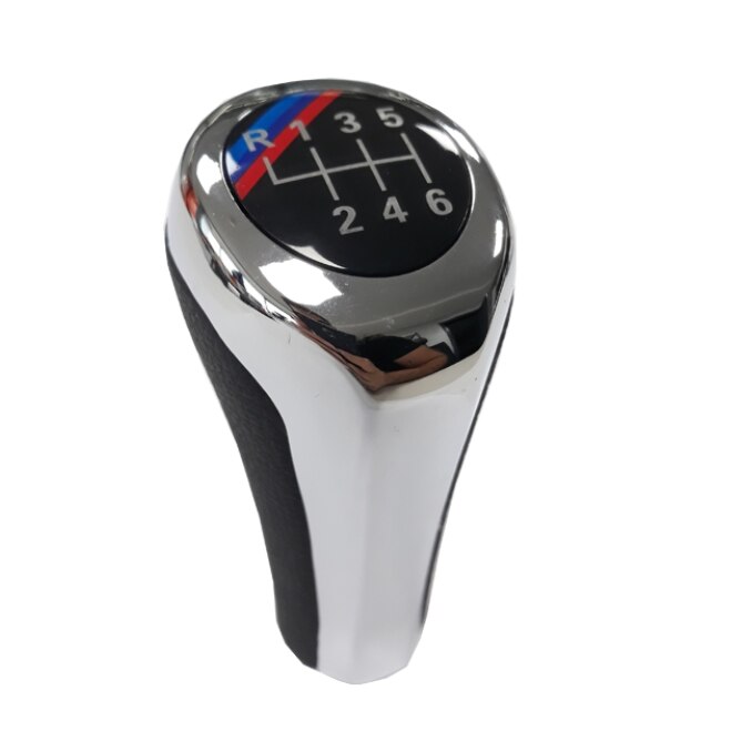 Топка за скоростен лост 6 скорости, BMW M PERFORMANCE 5 6 7 E39 E60 E61 E63 E38, Сив хром - eMAG.bg