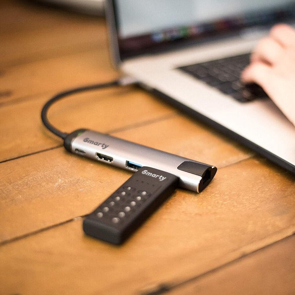 Smarty Pro Keypad Secure USB памет, 64GB, USB 3.2, USB Type-C, AES 256 ...