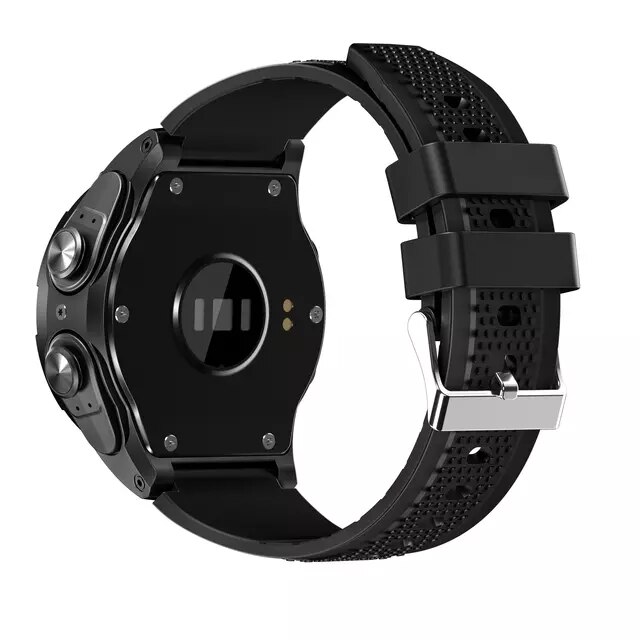 Ceas inteligent cu casti, Bluetooth 2 in 1, pentru iPhone/Android ...