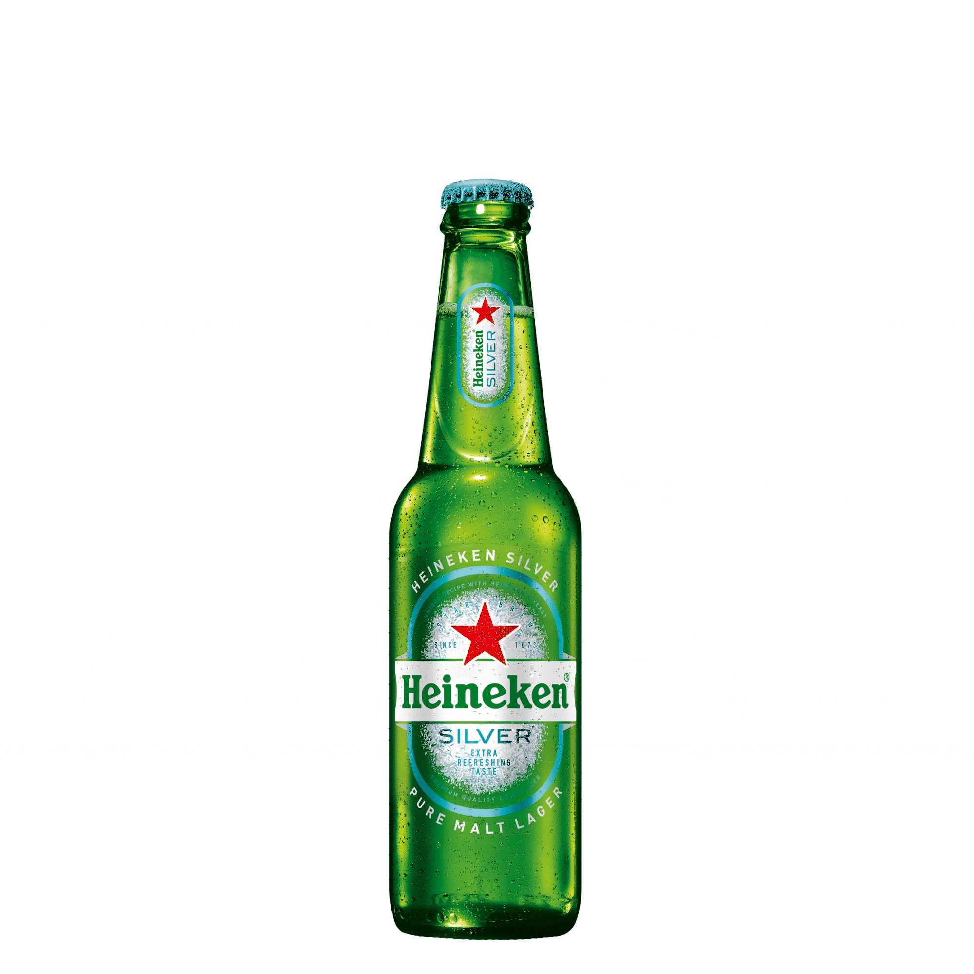 Сребърна бира Heineken, Възвратна бутилка 0.33л, 24 х 0.33л - eMAG.bg