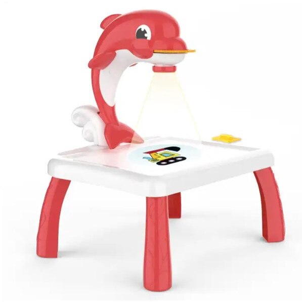 Masa proiector de desen pentru copii, lumina si muzica, Tetris, 3 ani+ ...