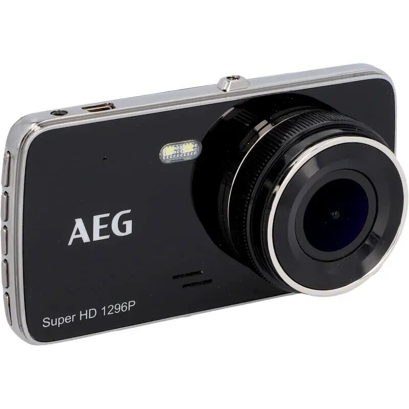 Camera video de bord auto AEG DC2, FULL HD 1296P, unghi viziualizare ...