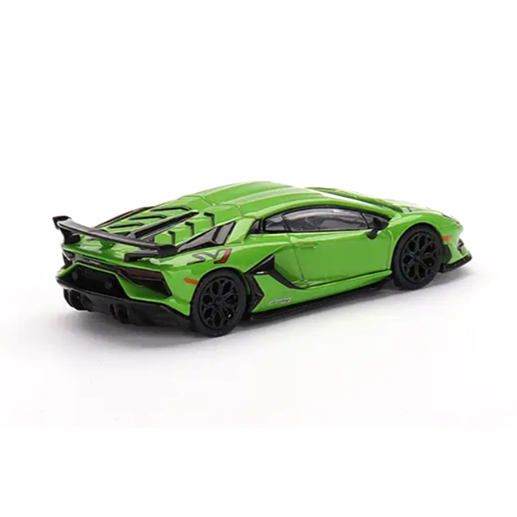 Macheta Metalica Mini GT, Lamborghini Aventador SVJ, 1:64, Verde Mantis ...