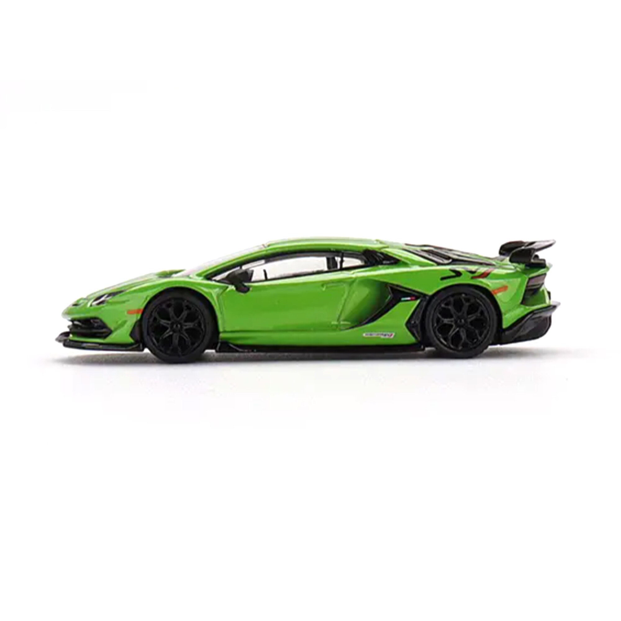 Macheta Metalica Mini GT, Lamborghini Aventador SVJ, 1:64, Verde Mantis ...