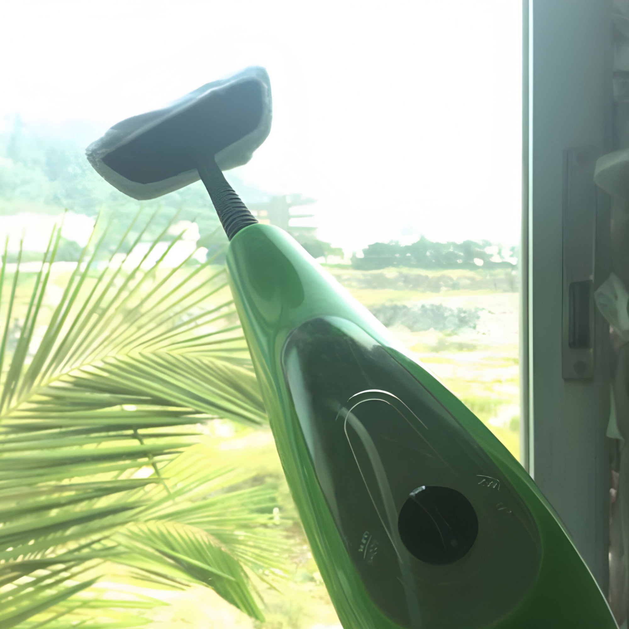 Mop cu Aburi 12 in 1, 1300W, 0.4l, Incalzire Rapida, Verde - eMAG.ro