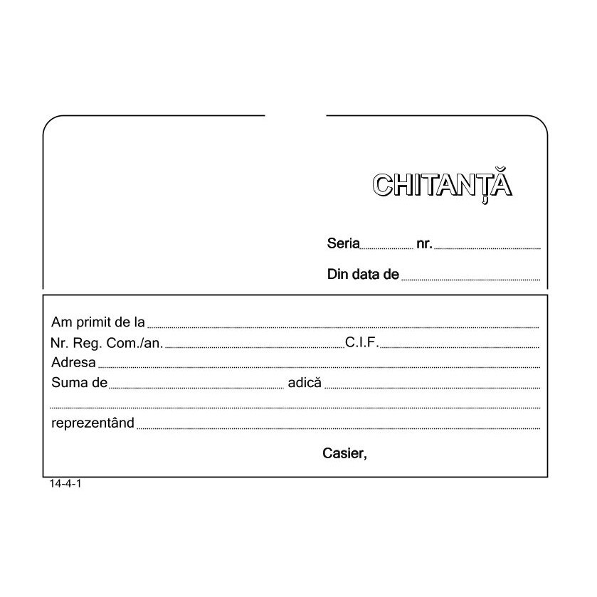 Set 5 buc Chitantier A6, Perforat, Autocopy, 3 ex - eMAG.ro