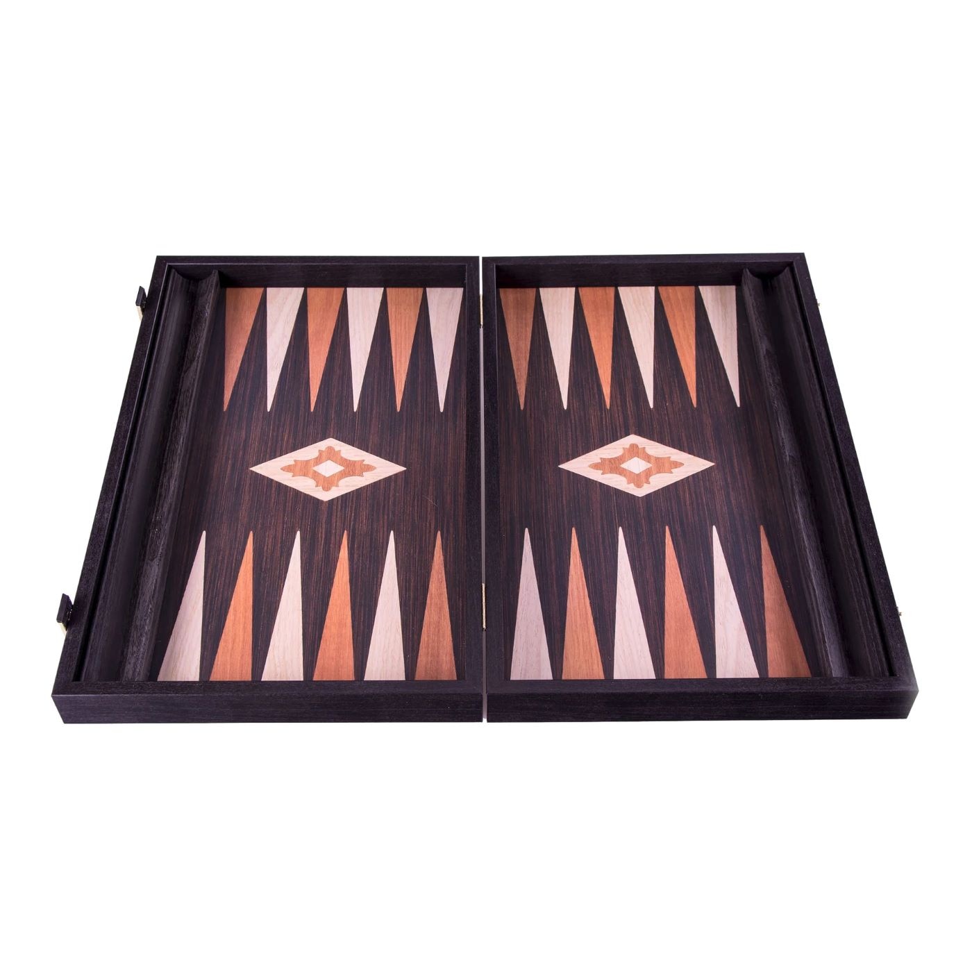 Set joc table/backgammon - aspect lemn wenge, Large - eMAG.ro
