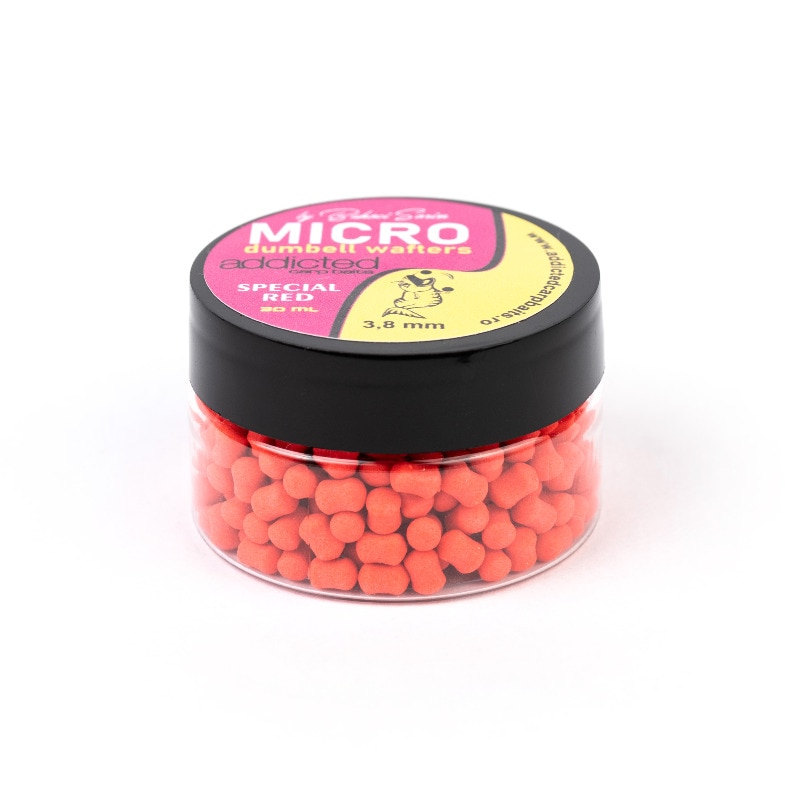 Micro Wafters Special Red 3, 8 mm Addicted Carp Baits - eMAG.ro