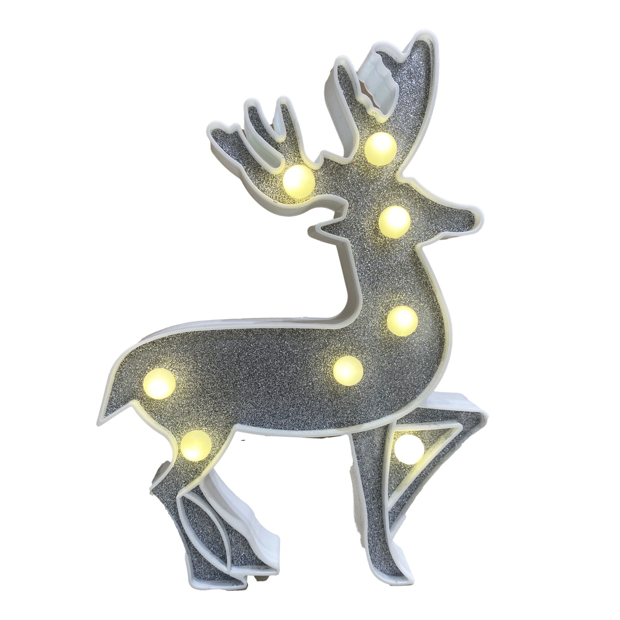 Decoratiune luminoasa, cu led, model ren - eMAG.ro