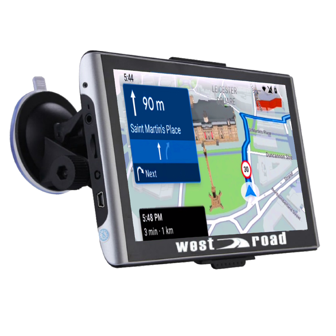 GPS навигация, West Road, WR-S7000, 7 инча, 256 MB RAM - eMAG.bg