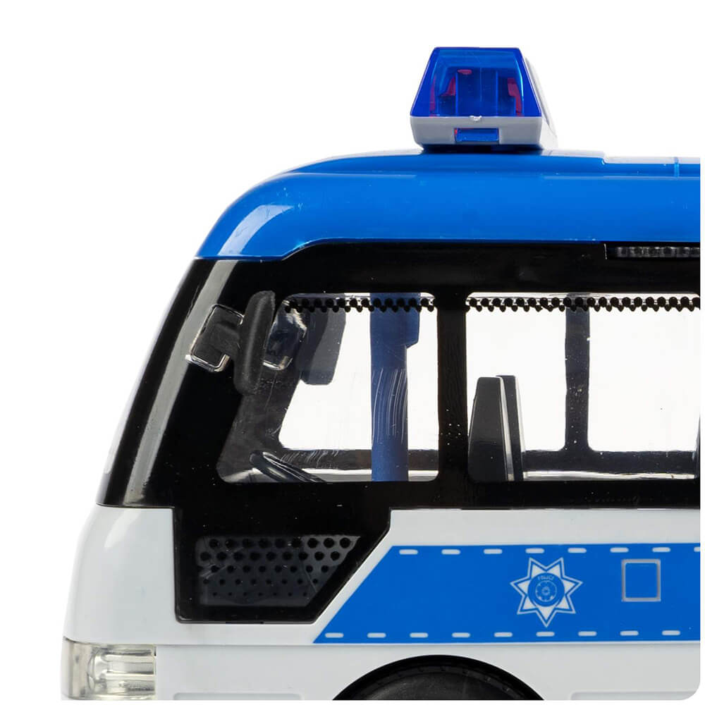 Autobuz de jucarie, Alb/Albastru - eMAG.ro