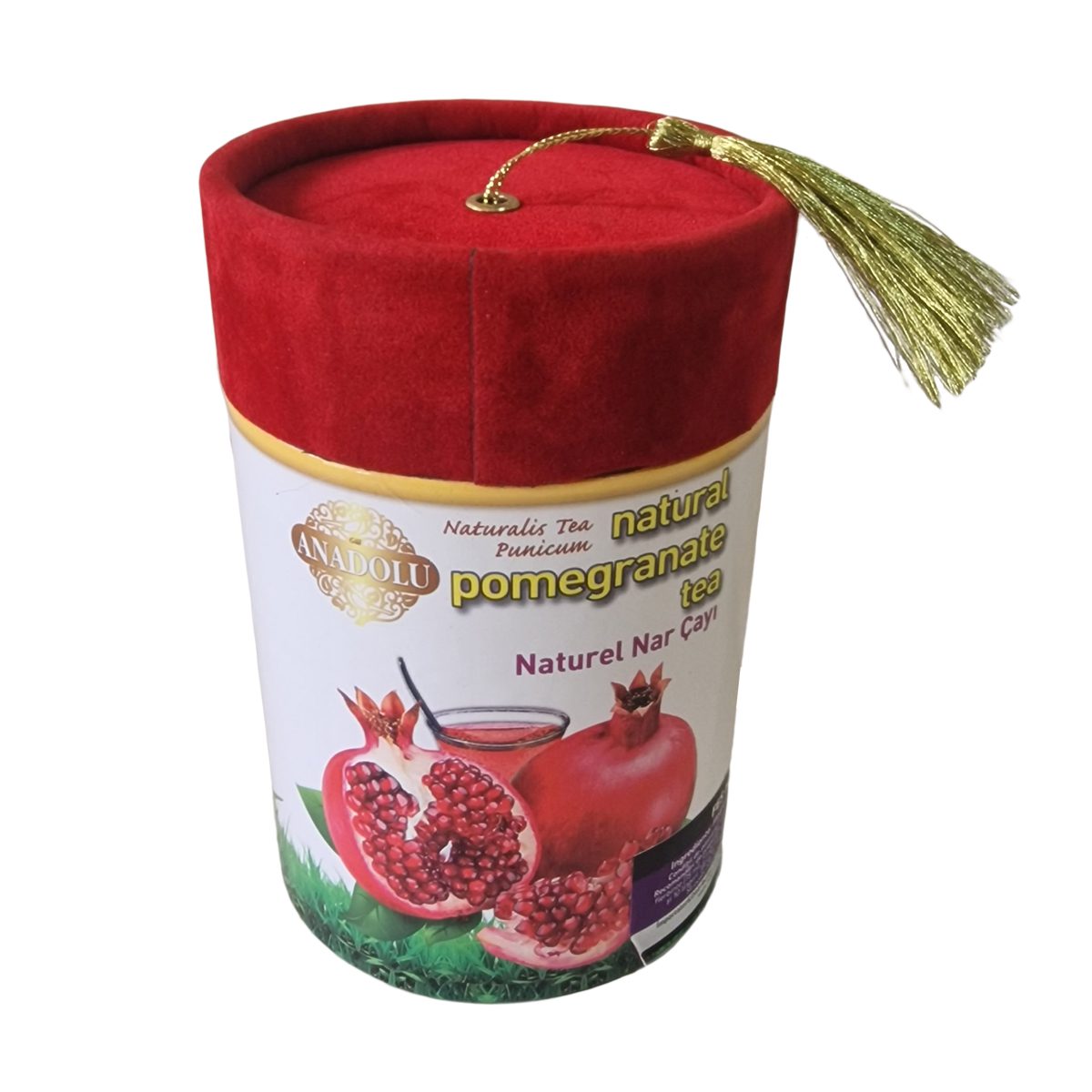 Ceai turcesc natural de rodie si hibiscus in cutie special cu snur ...