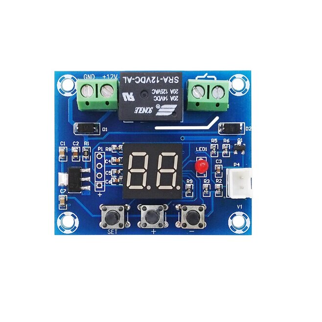 Модул за контрол на влажността на почвата с реле, M214, 12 V, Контролен ...