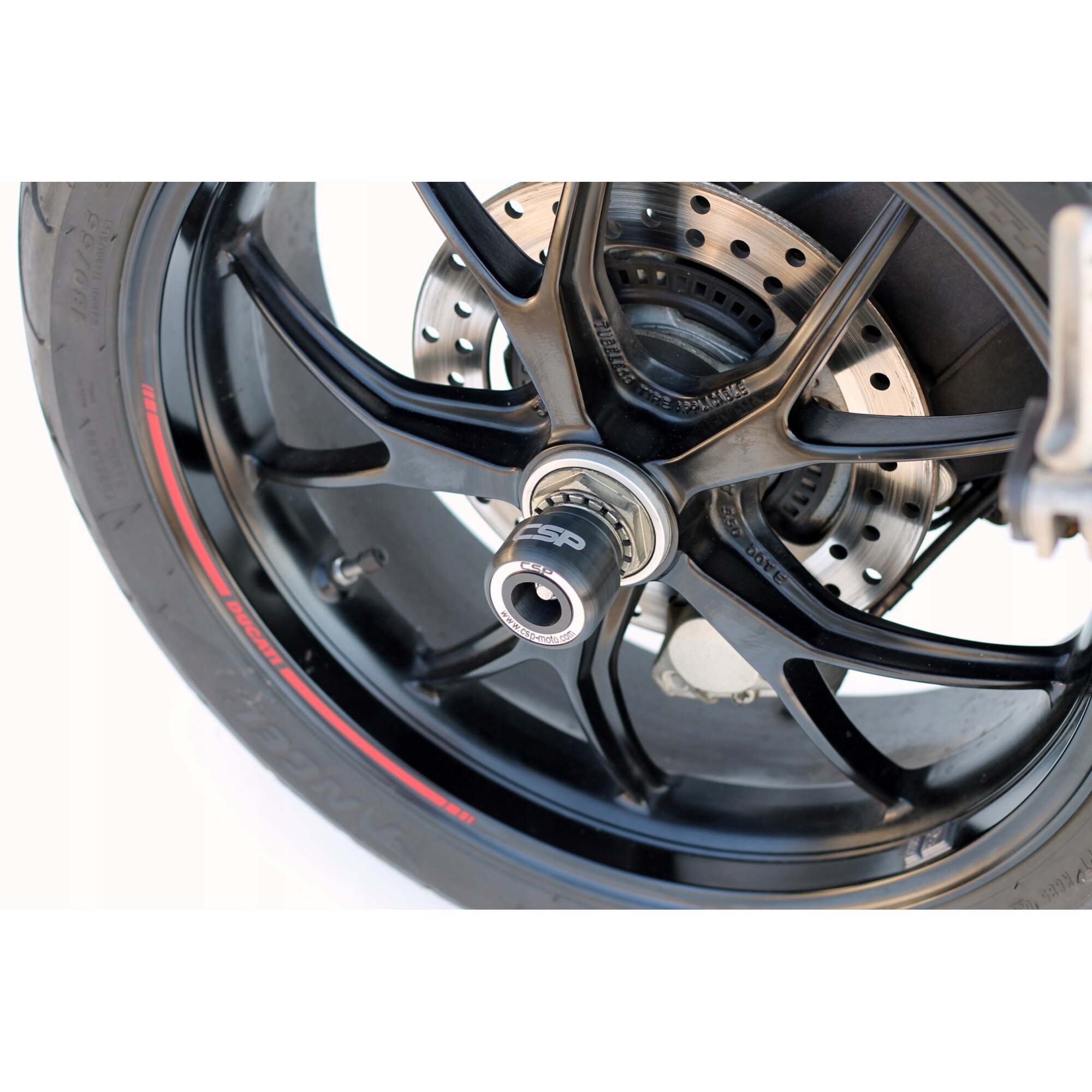 Set 2 crash pad-uri pentru brat basculant moto, CSP, Plastic, Pentru ...