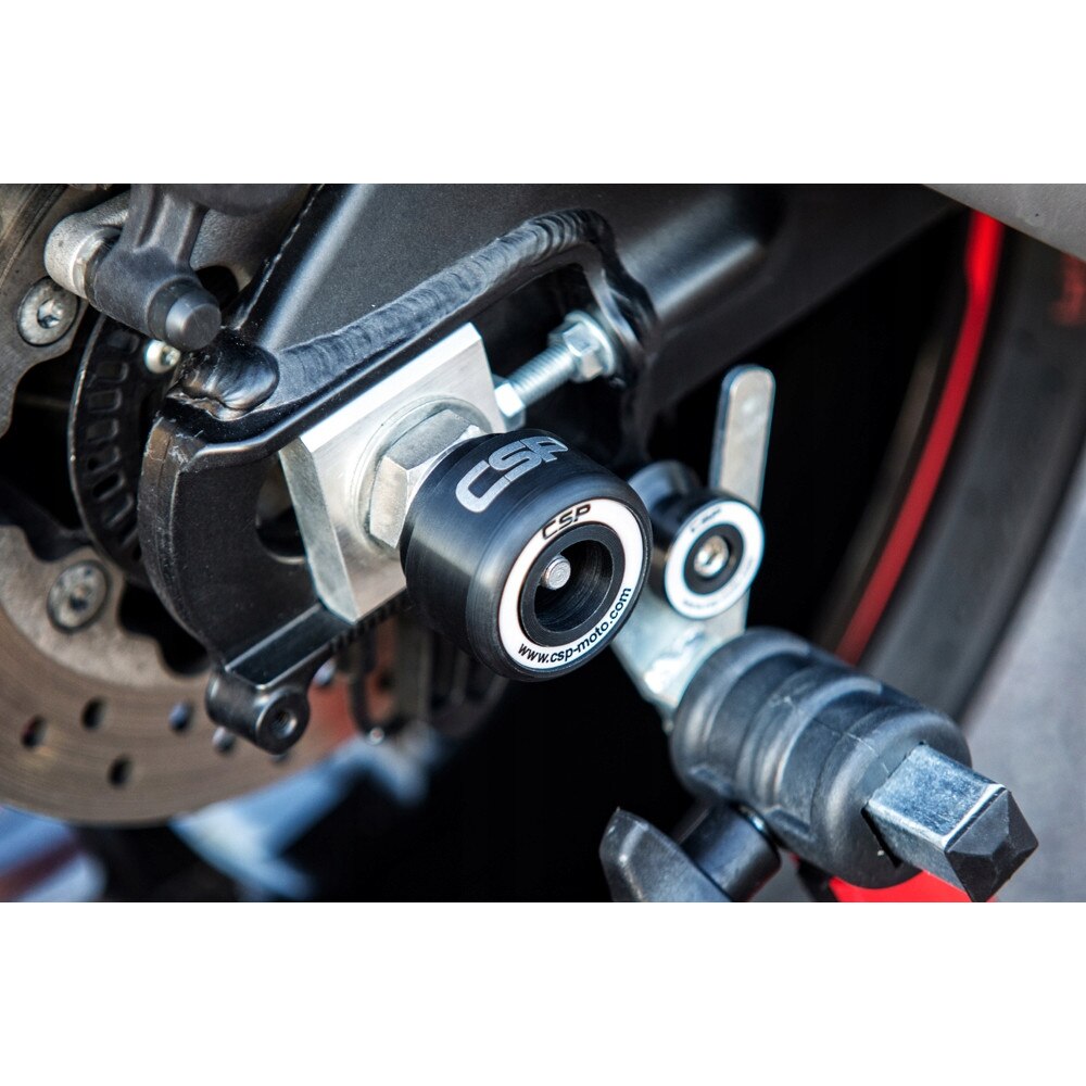 Set 2 crash pad-uri pentru brat oscilant moto, CSP, Plastic, Pentru ...