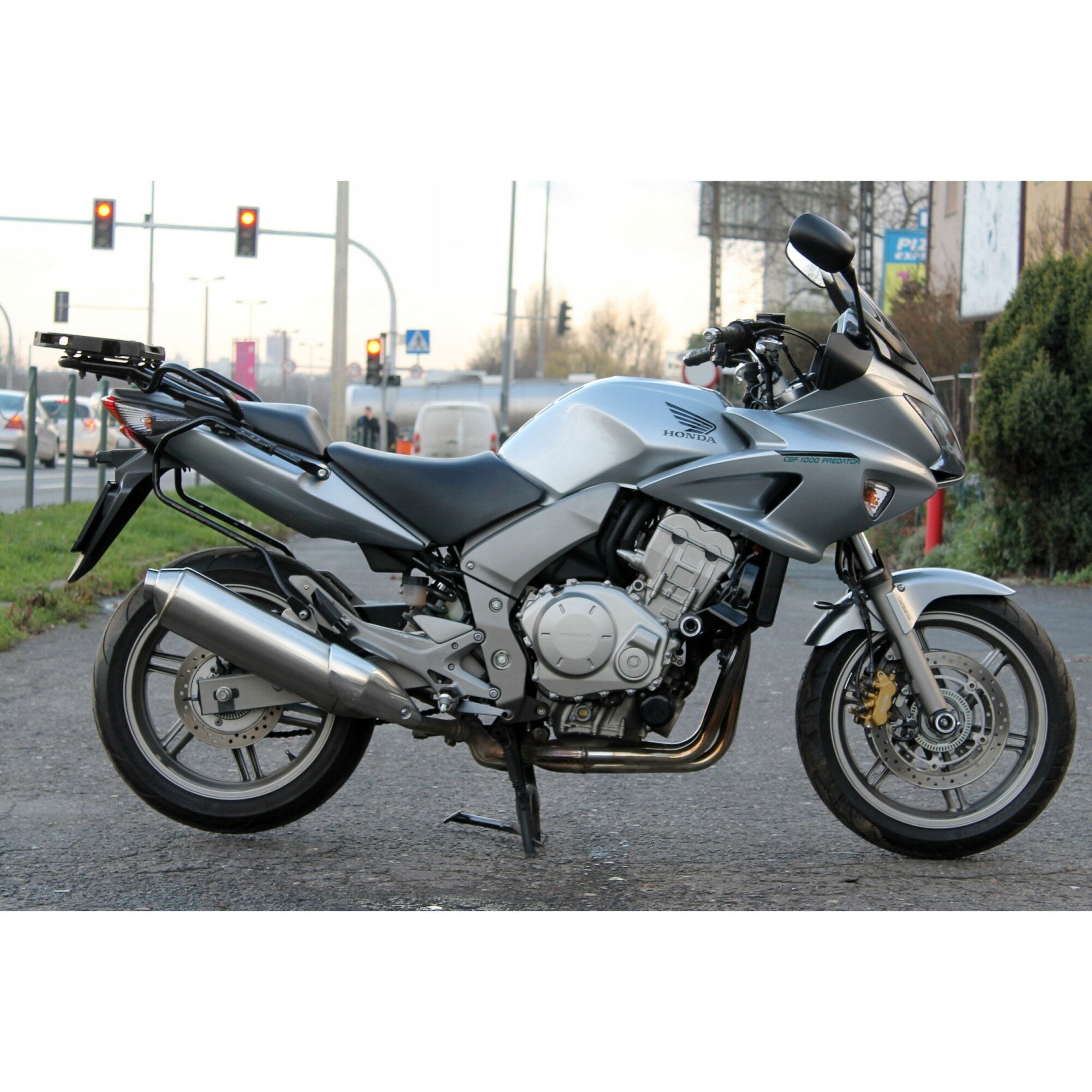 Set 2 crash pad-uri pentru suspensie fata moto, CSP, Plastic, Pentru ...