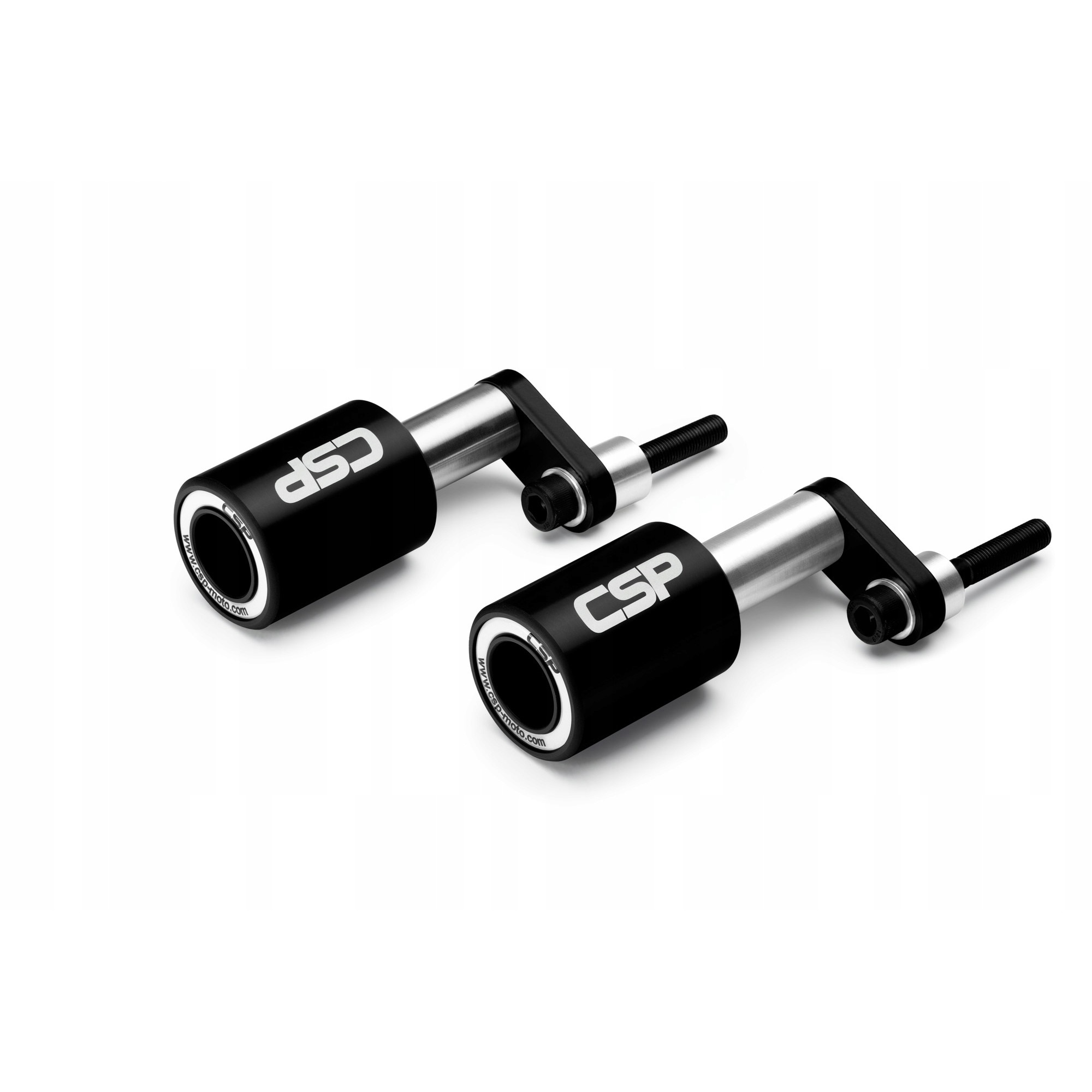 Set 2 crash pad-uri moto, CSP, Plastic, Pentru Yamaha YZF-R1 2007-2008 ...