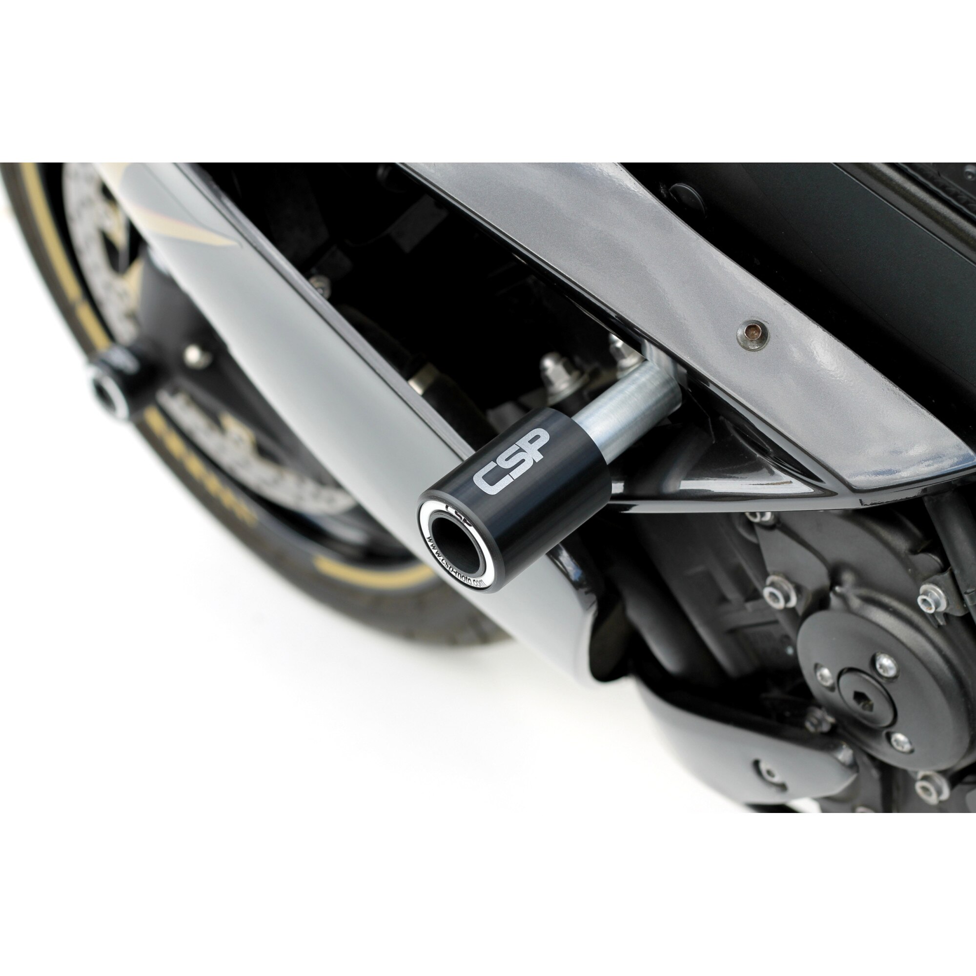 Set 2 crash pad-uri moto, CSP, Plastic, Pentru Yamaha YZF-R1 2007-2008 ...