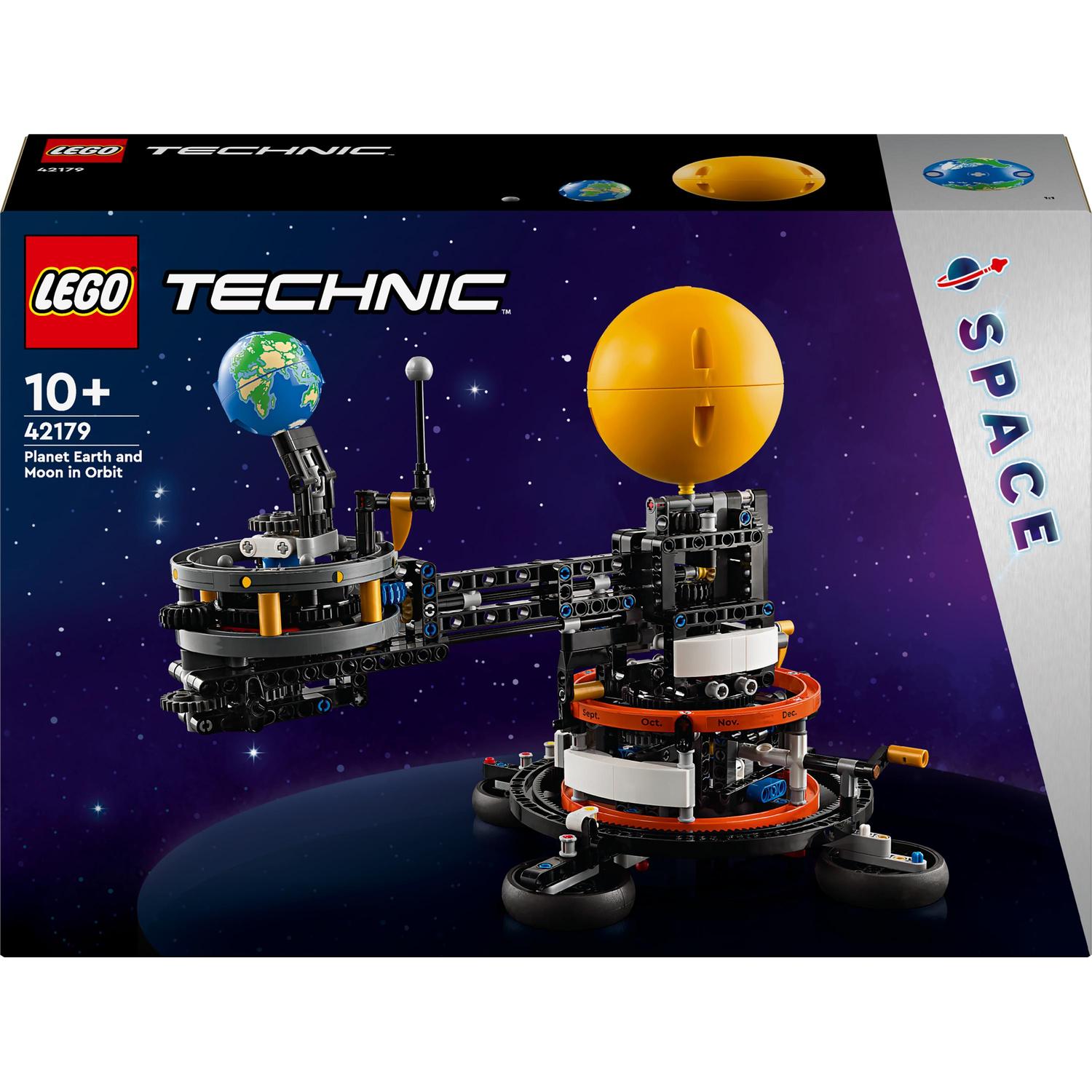 LEGO® Technic - Planeta pamant si luna pe orbita 42179, 526 piese - eMAG.ro