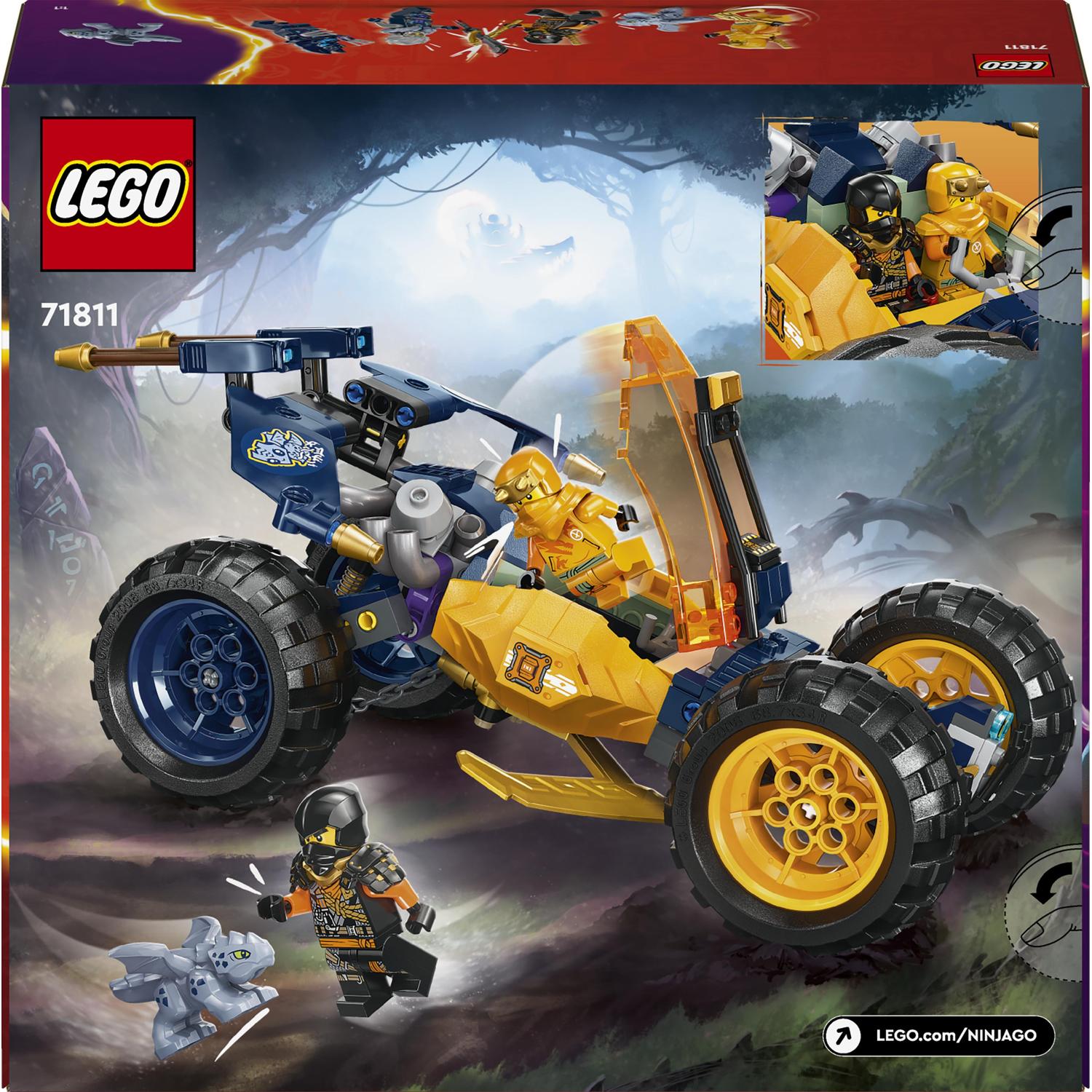 LEGO® NINJAGO® - Terrain Vehicle на Arin's Ninja 71811, 267 части - eMAG.bg