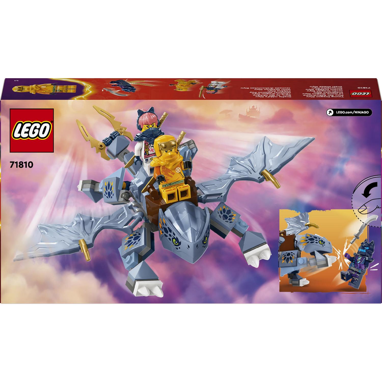 LEGO® NINJAGO® - Young Dragon Riyu 71810, 132 части - eMAG.bg
