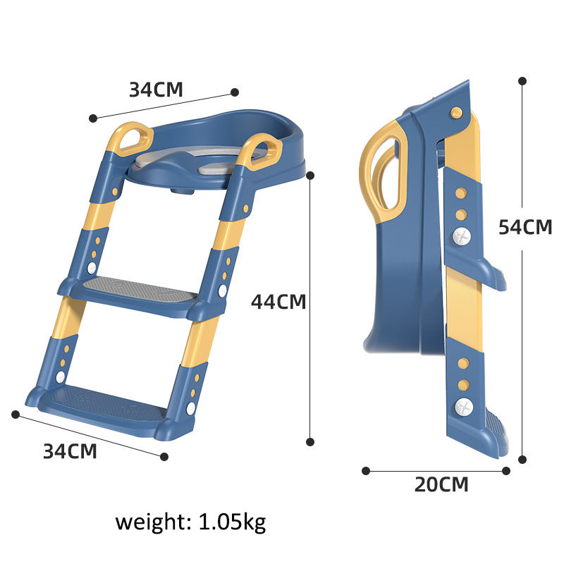 Reductor WC, Cu scara, Pliabil, Multicolor - eMAG.ro