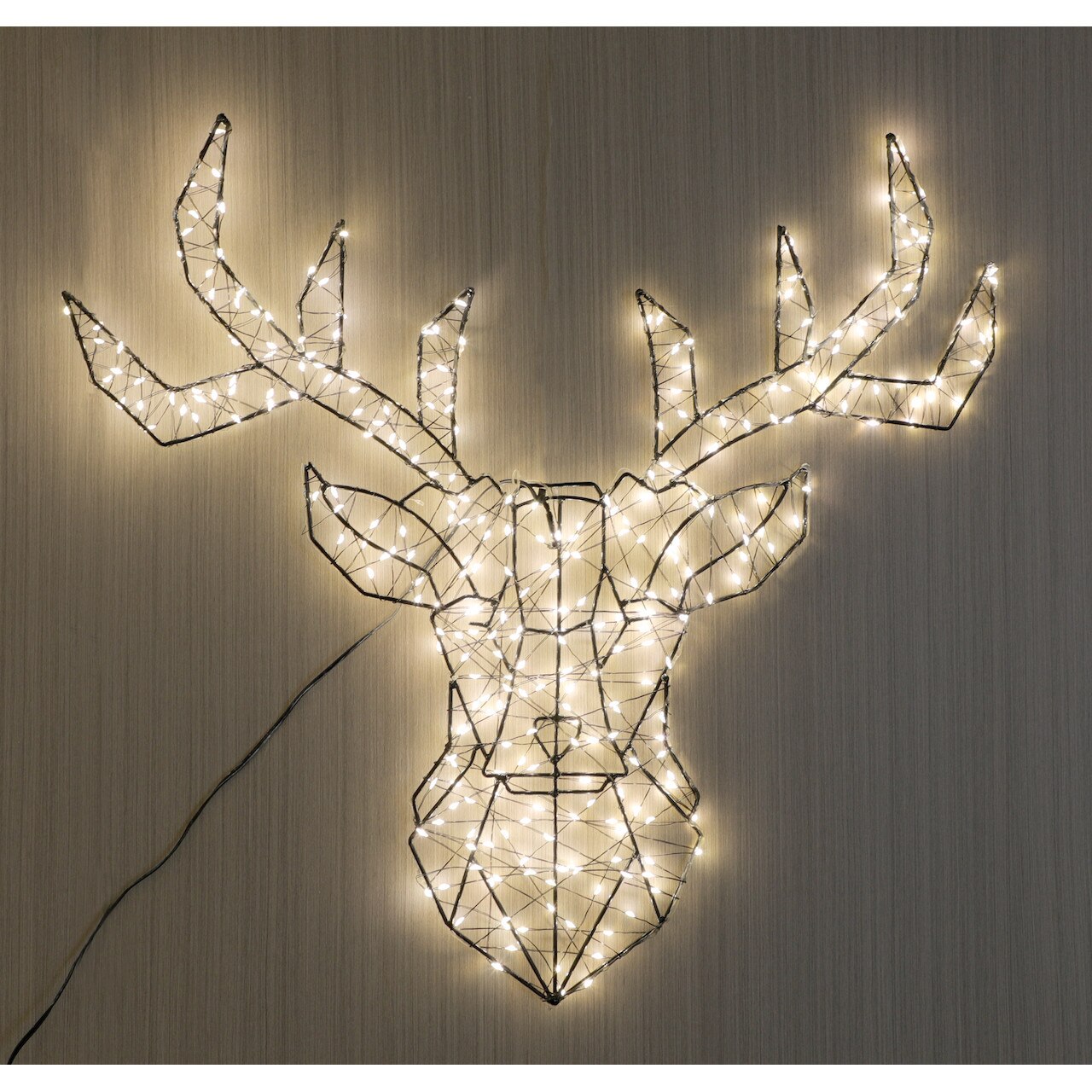 Decor luminos, Hedo, Model ren, LED, Negru - eMAG.ro