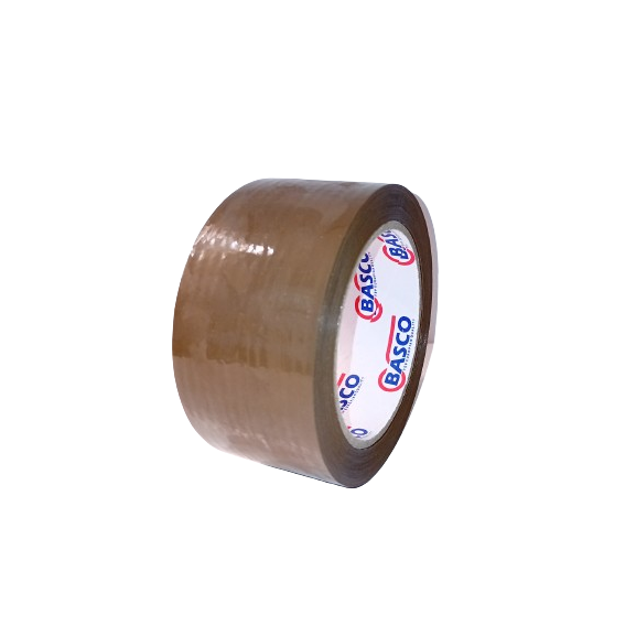 Banda adeziva de tip scotch, 48mmx90M, Maro - eMAG.ro