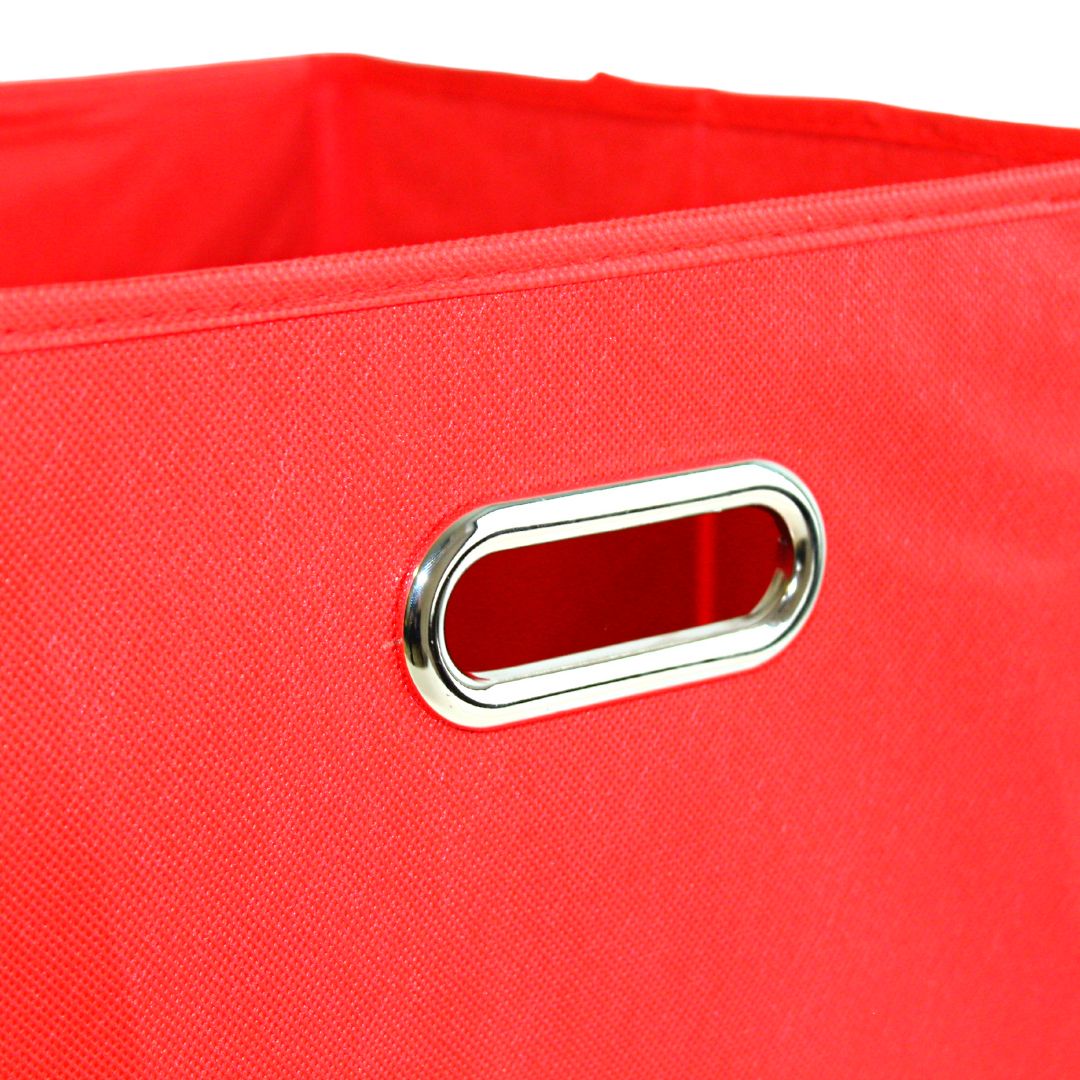 Cutie depozitare culoarea rosu 30×30 cm - eMAG.ro