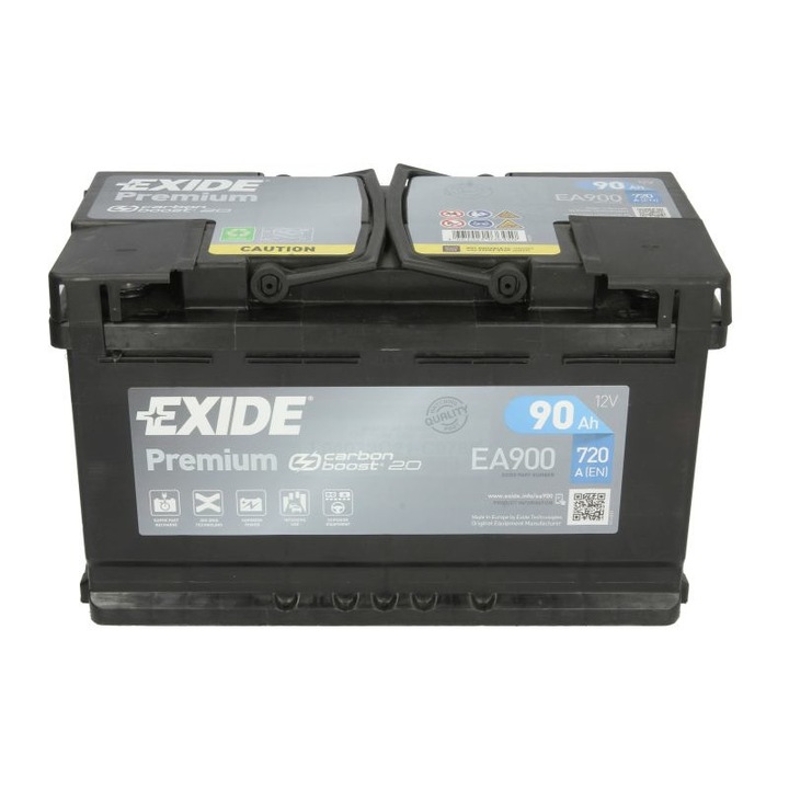 Acumulator auto EXIDE 12V 90Ah/720A PREMIUM - eMAG.ro