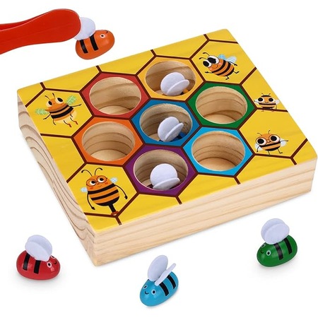 Joc Montessori de asociere si recunoastere a culorilor, Stupul cu ...