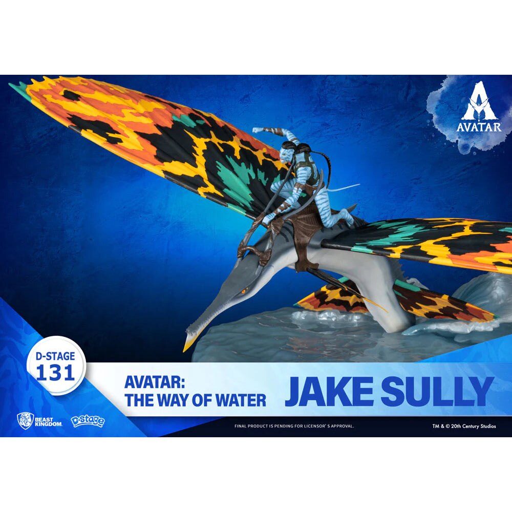 Figurina Avatar 2 D-Stage PVC Diorama Jake Sully 11 cm - eMAG.ro