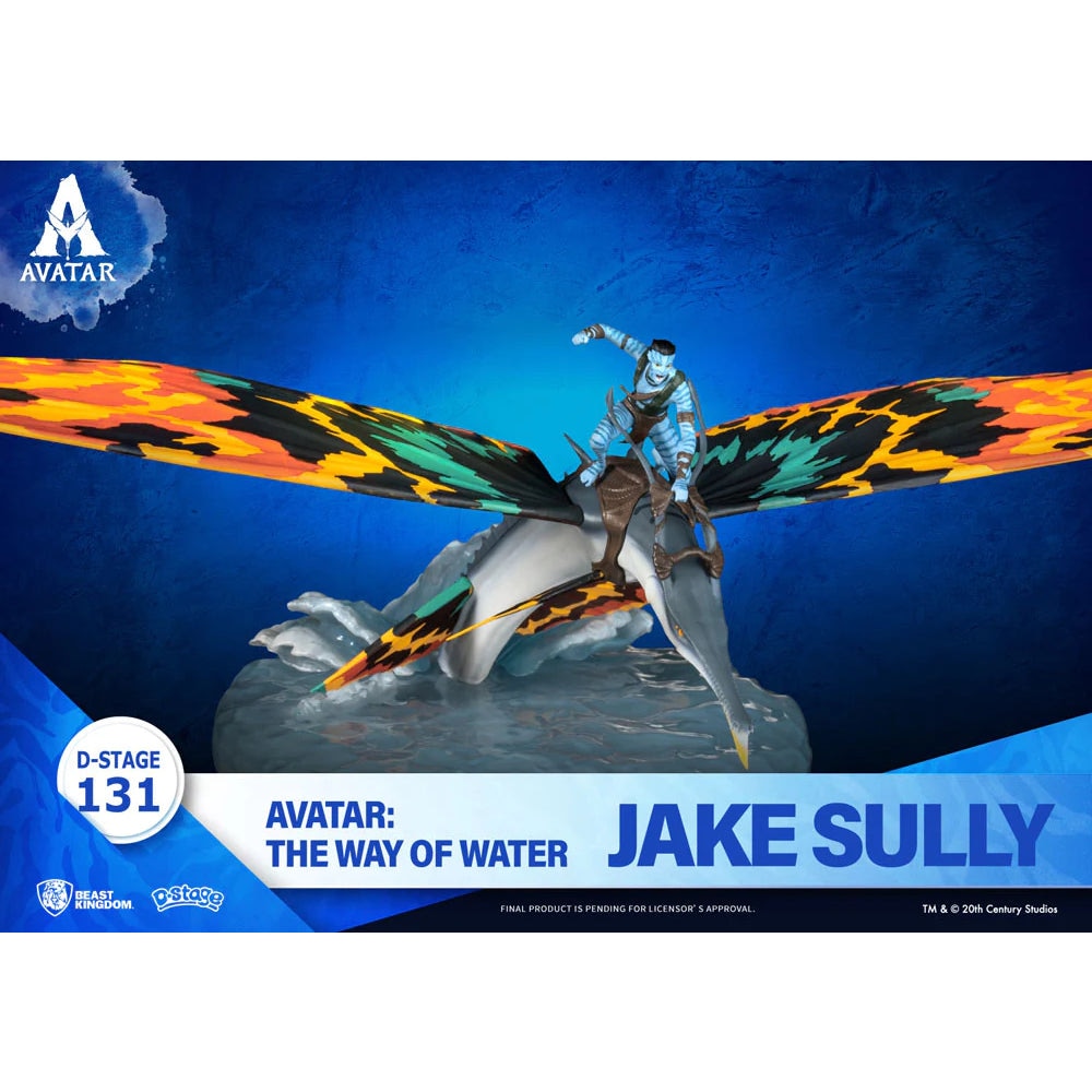 Figurina Avatar 2 D-Stage PVC Diorama Jake Sully 11 cm - eMAG.ro