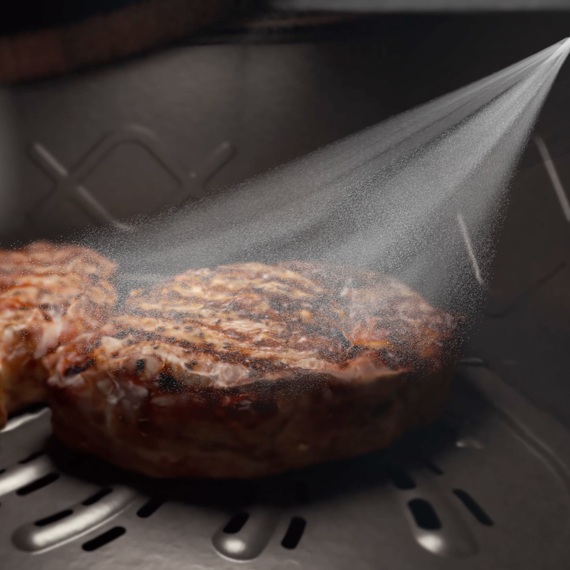 Friteuza cu aer cald si tehnologie Wi-Fi, Rohnson R2858 SmartChef XL 2, 1800W, volum recipient ...