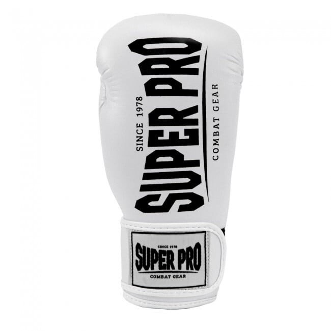 Manusi de box SuperPro Champ Albe 12OZ - eMAG.ro