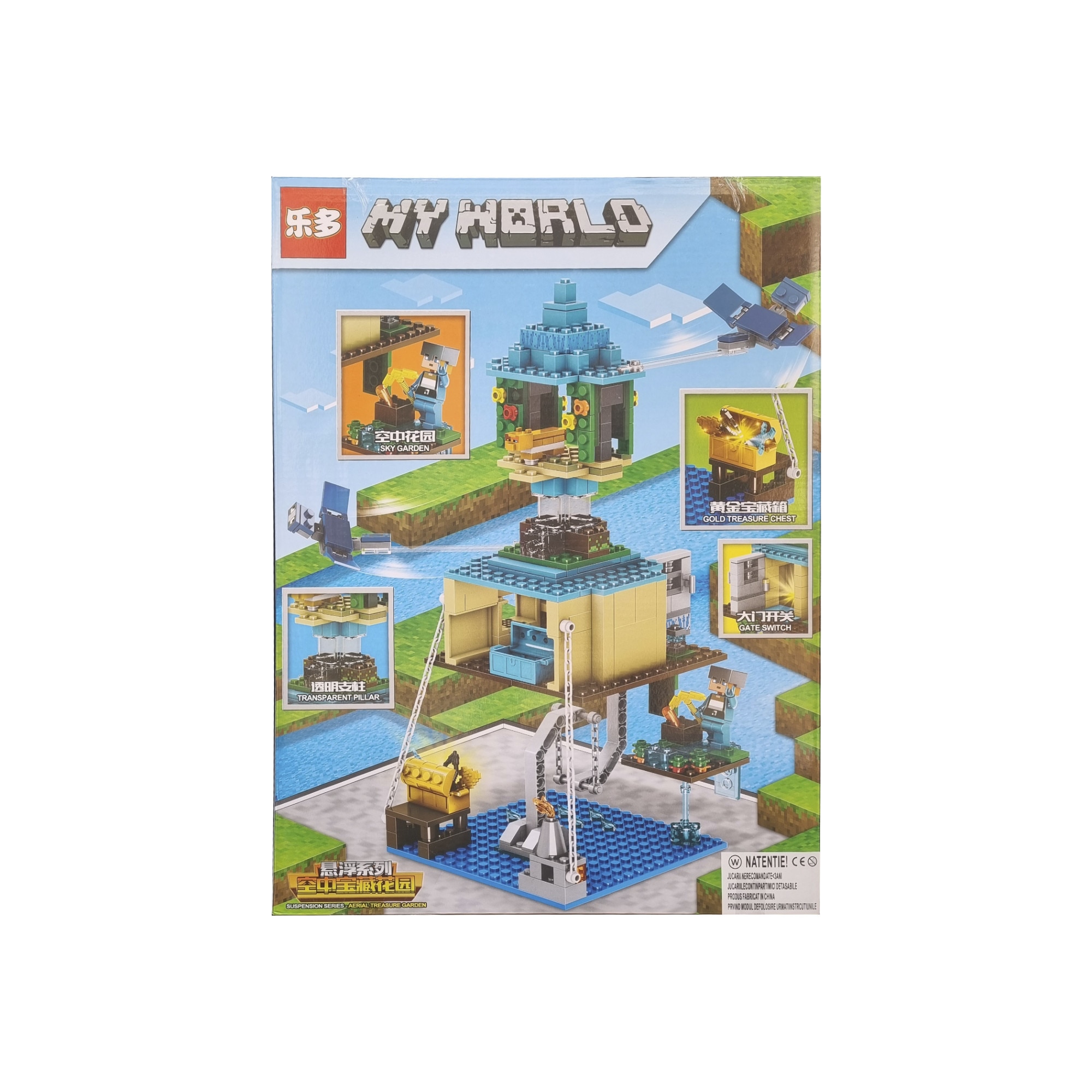 Set de constructie Minecraft My World, 326 piese, 6-14 ani - eMAG.ro