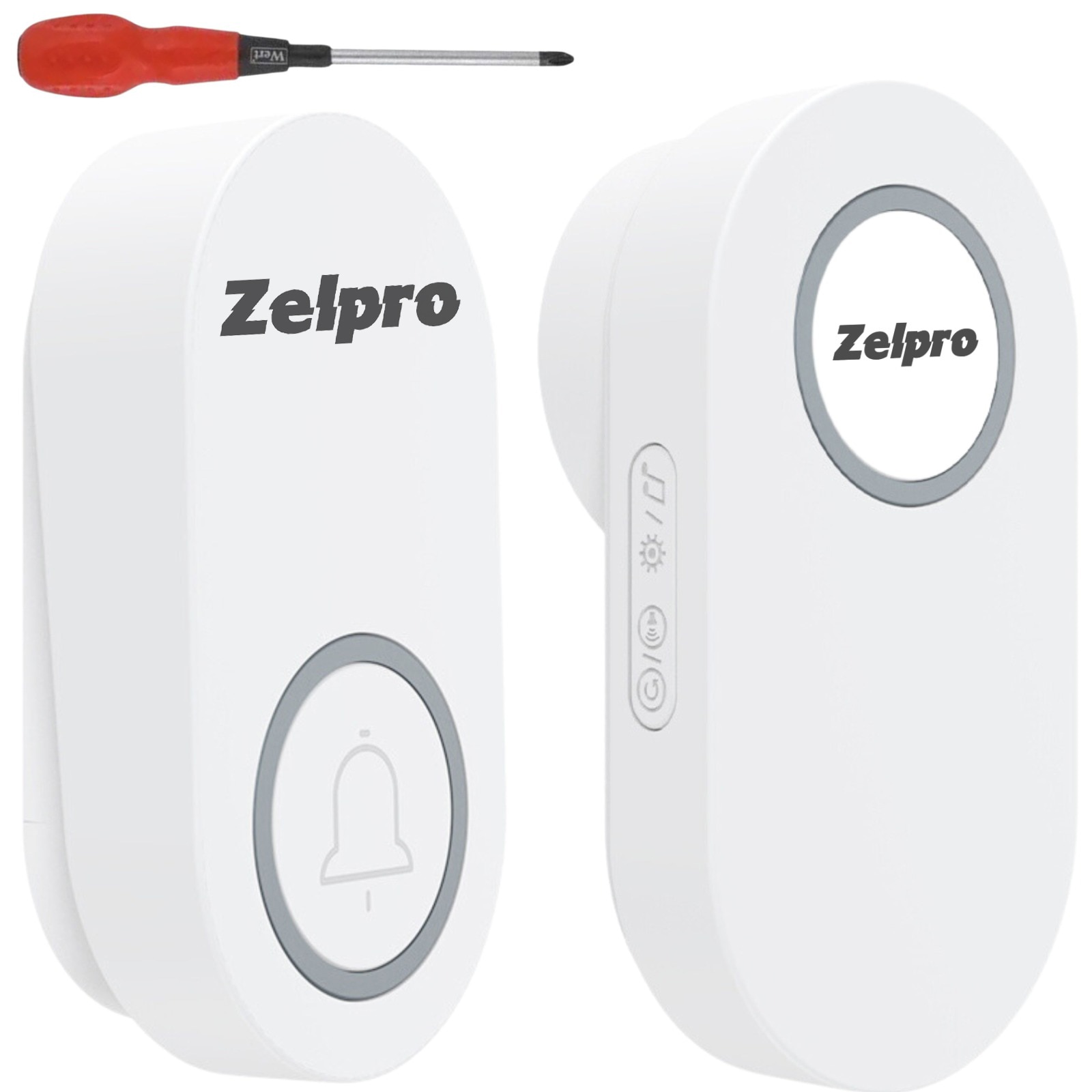 Sonerie Wireless Zelpro®️, Digitala Fara Fir pentru Usa sau Poarta ...