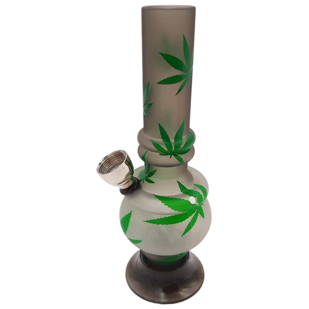 Pipa de fumat, Acril, 150 mm, Maro/Verde - eMAG.ro