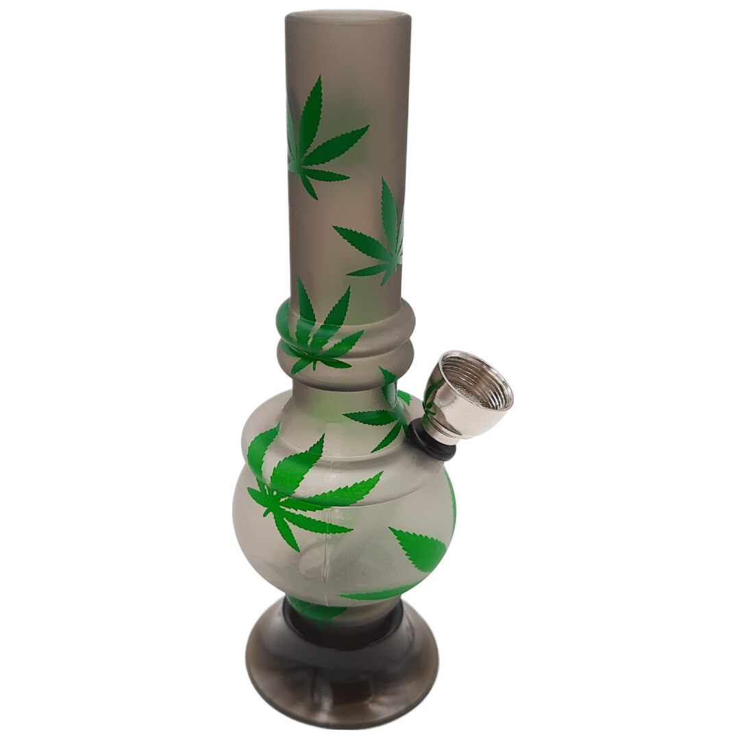 Pipa de fumat, Acril, 150 mm, Maro/Verde - eMAG.ro