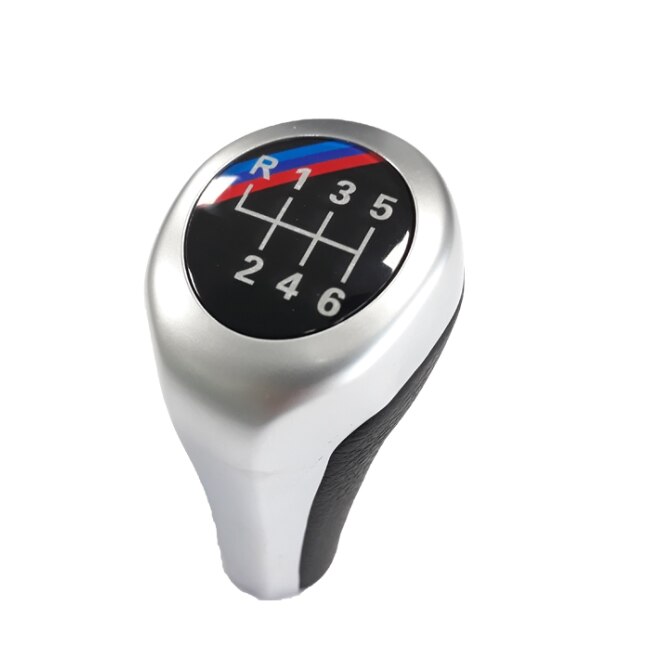 Топка за скоростен лост 6 скорости, BMW M PERFORMANCE 5 6 7 E39 E60 E61 E63 E38, Сив мат - eMAG.bg