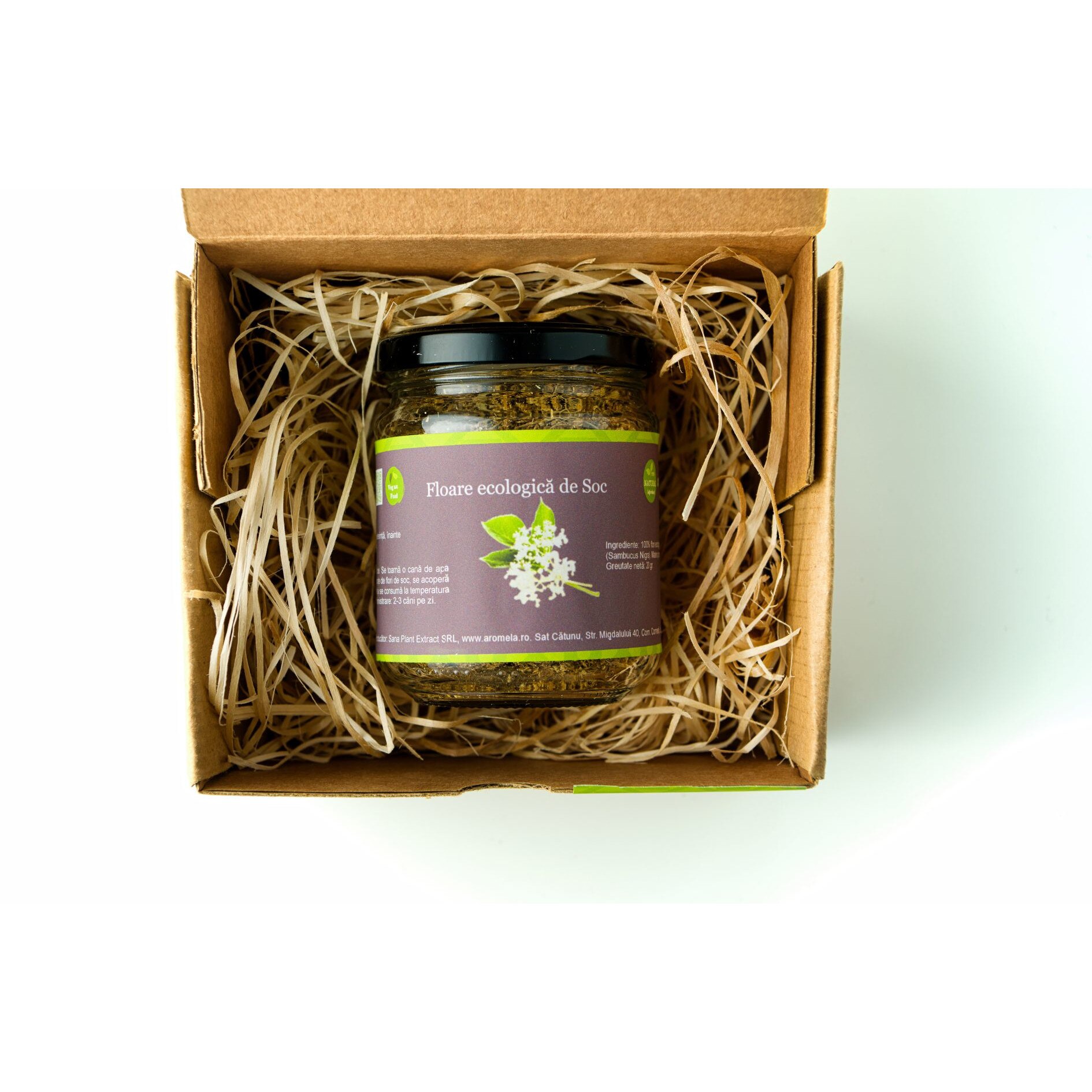 Pachet cadou, produs bio, Aromela, 1 produs ceai - eMAG.ro