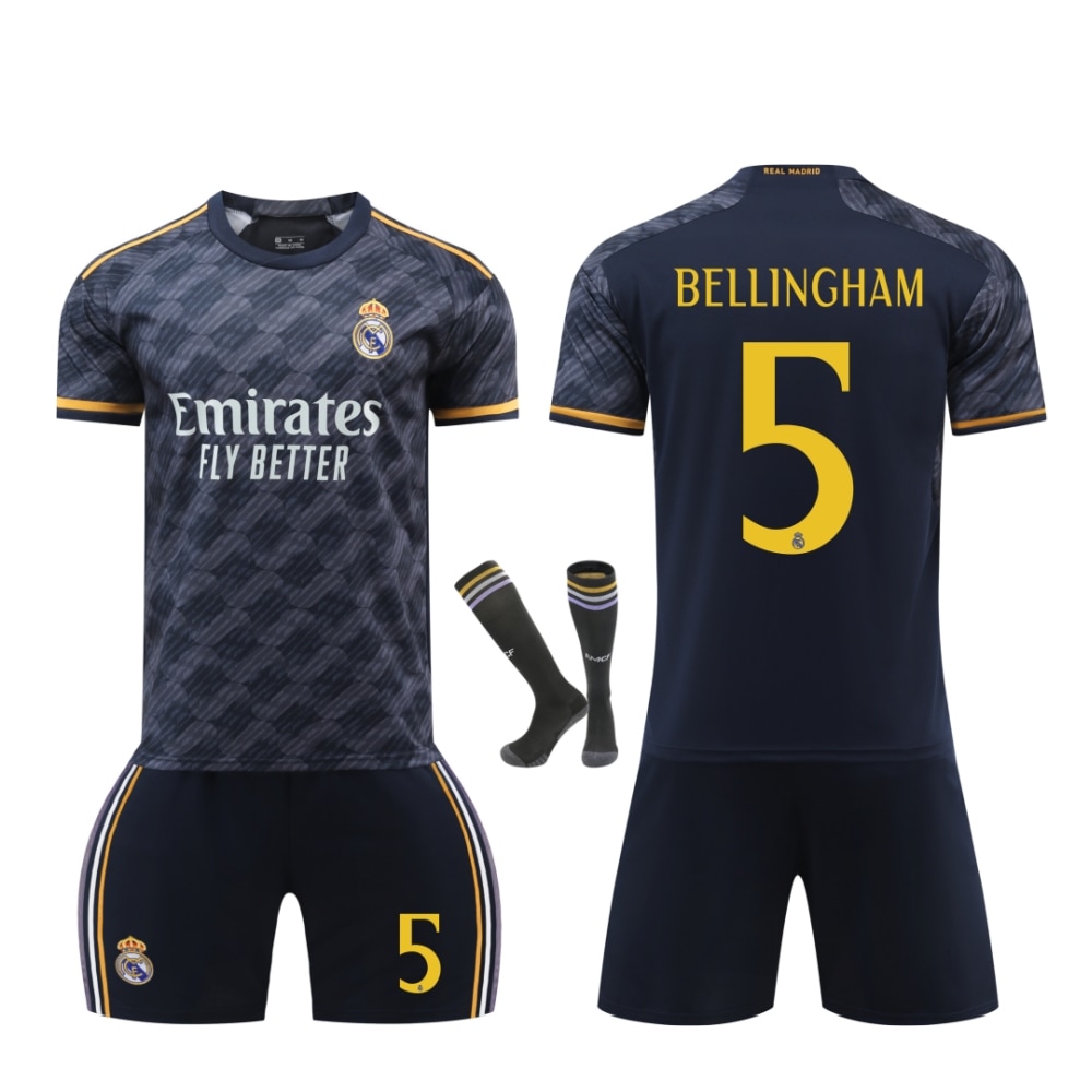 Echipament sportiv copii Real Madrid Bellingham Fotbal Tricou, YSHT ...